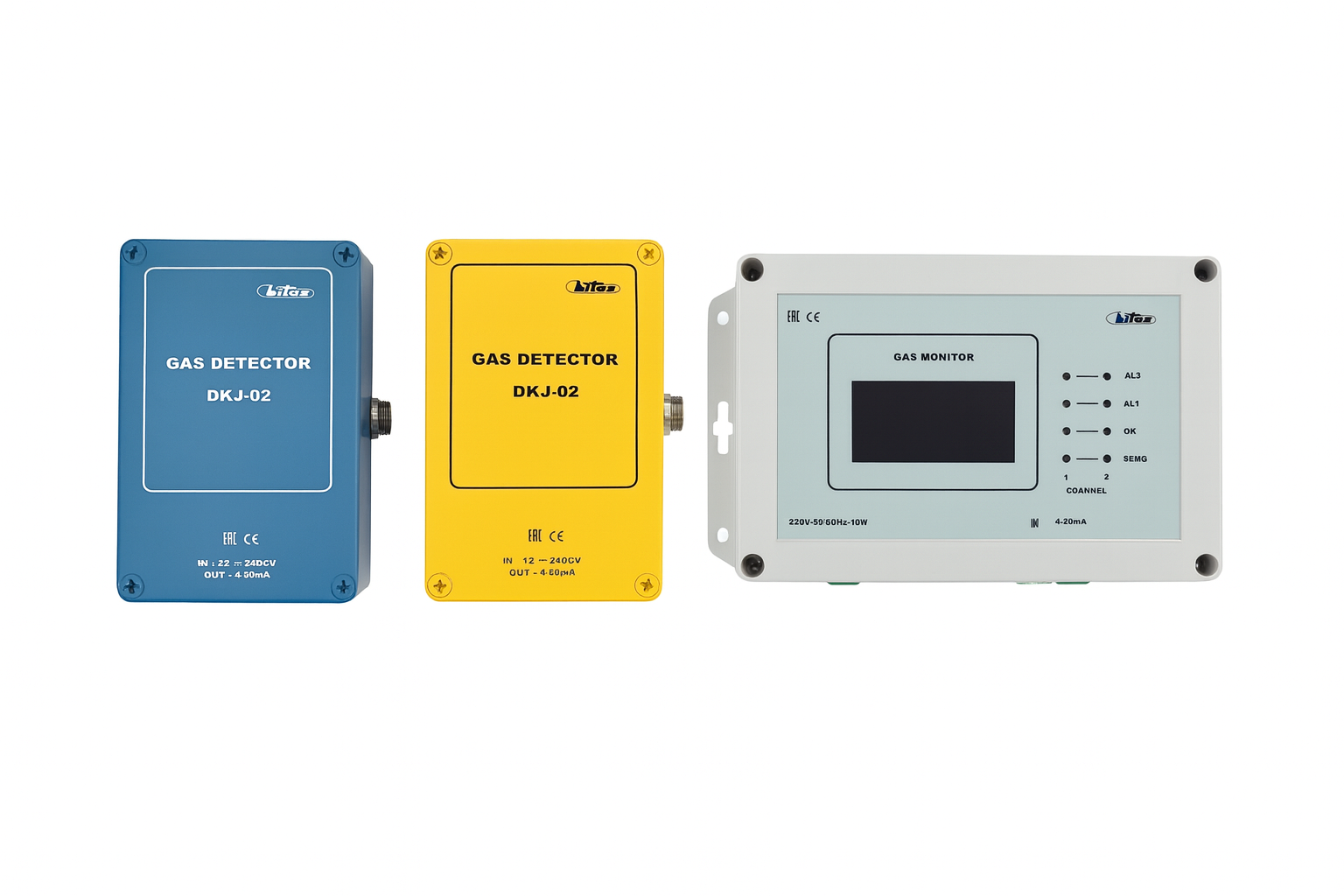 Combined gas control system CO and H2 – DKJ-02 with US-12